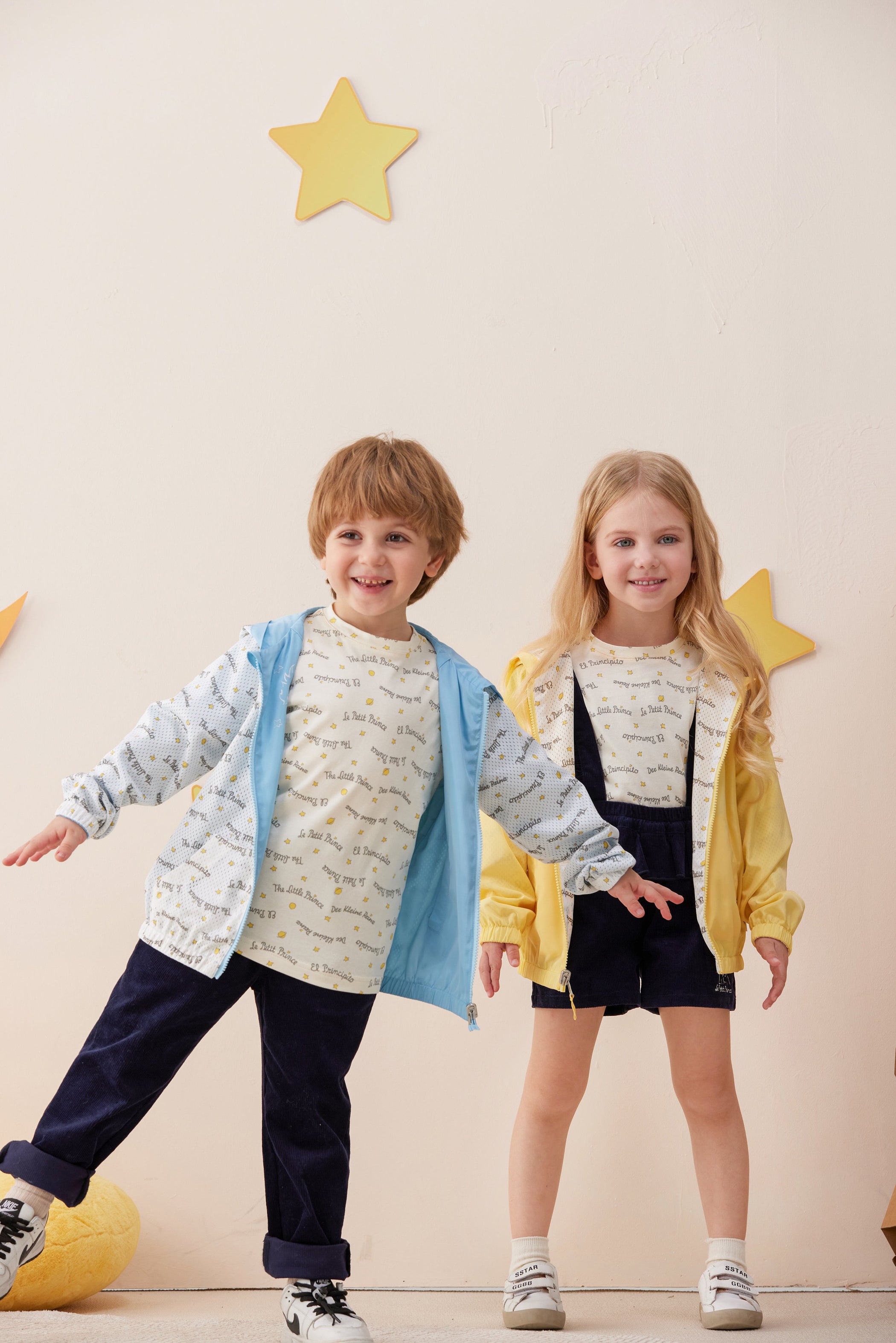 Vauva x Le Petit Prince - Kids Reversible Jacket (Blue) – thevauva