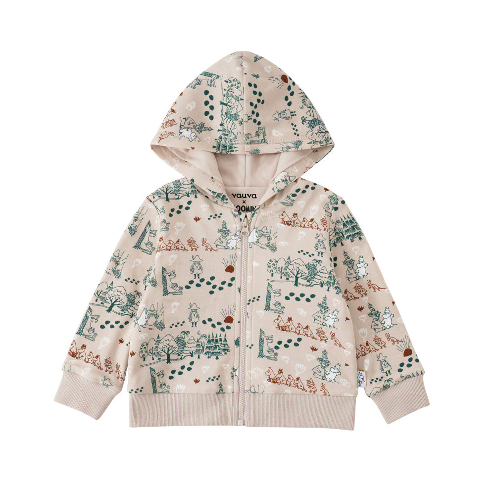 Vauva x Moomin SS23 - Baby Boys Cotton Hood Long Sleeves Jacket – thevauva